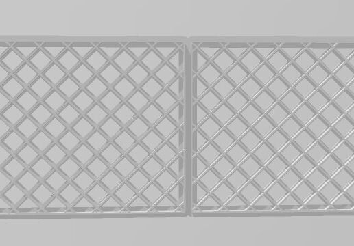👽 Various mesh screens 1/10・ STL File for 3D printing・Cults