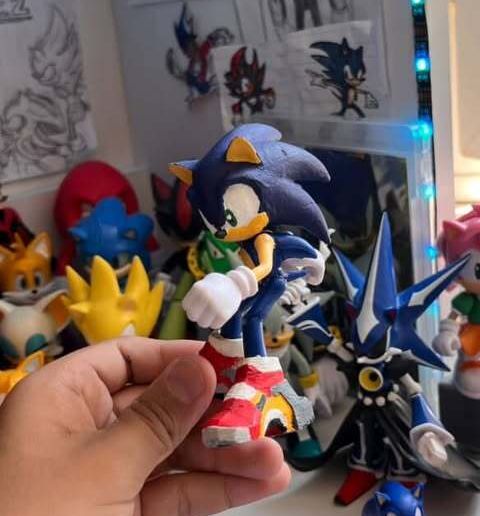🧸 4 Inch Jakks Pacific Sonic Adventure 2 Custom / Sonic Custom・Free STL ...