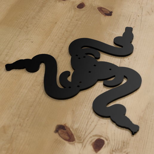 STL file LED NEON SIGN 🐍 (3MF)・Template to download and 3D print・Cults