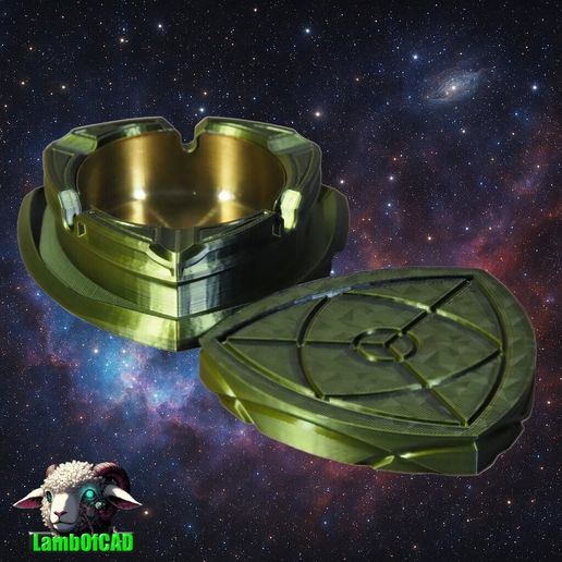 🎨 Farscape Ashtray・Free STL File for 3D printing・Cults