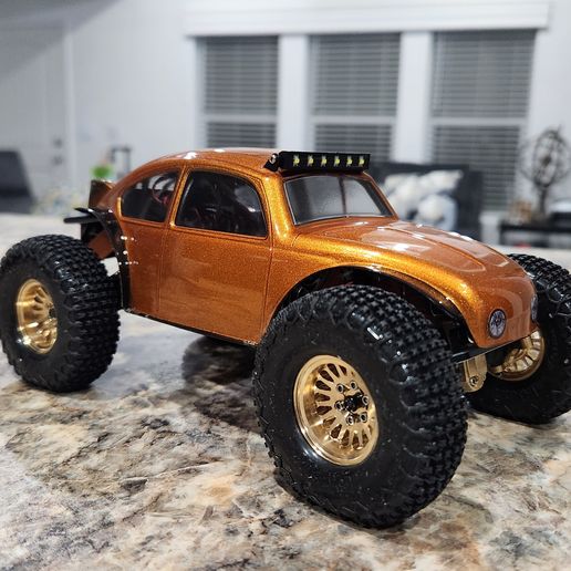 🐛 SCX24 Injora VW Bug - Chassis Kit・ STL File for 3D printing・Cults