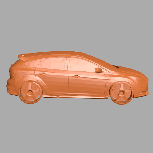 🚙 Ford Focus ST・ STL File for 3D printing・Cults