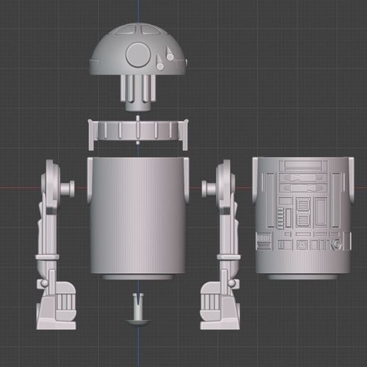 🤖 ASTROMECH DROID REPAIR KIT // (N)O-Ring Action Figure・ 3D File for 3D ...