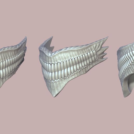 🎭 Dandadan Okarun Mask - DanDaDan・Archivo STL para Impresión 3D・Cults