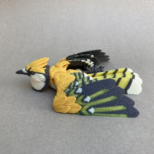 🐦 Blue Jay・ STL File for 3D printing・Cults