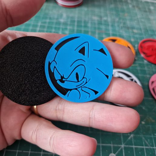 STL file Sonic collectible coin 🪙 (3MF)・3D printer model to download・Cults