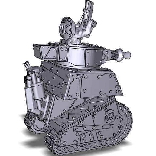 🪖 Grot Tank (Type B) (ver. 2)・Free STL File for ・Cults