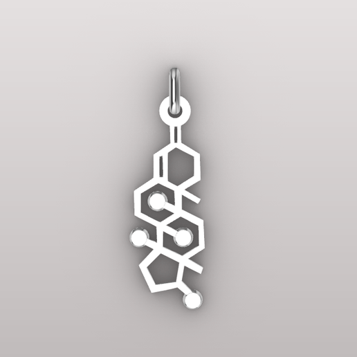 testosterone molecule png
