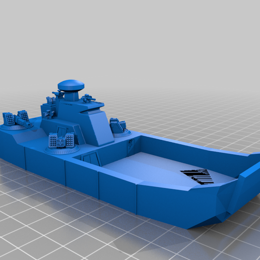 🛬 landing craft 3090・Free 3D File for ・Cults