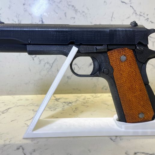 STL file A demonstration stand for Colt 1911 🔫 ・3D printer model to ...