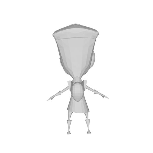 Disguised Zim | Invader Zim 💚👽・ STL File for 3D printing・Cults