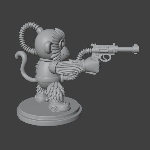🐒 monkey・ STL File for 3D printing・Cults