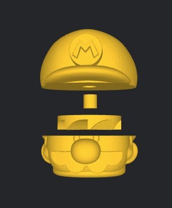 📱 SUPER MARIO GRINDER・ STL File for 3D printing・Cults