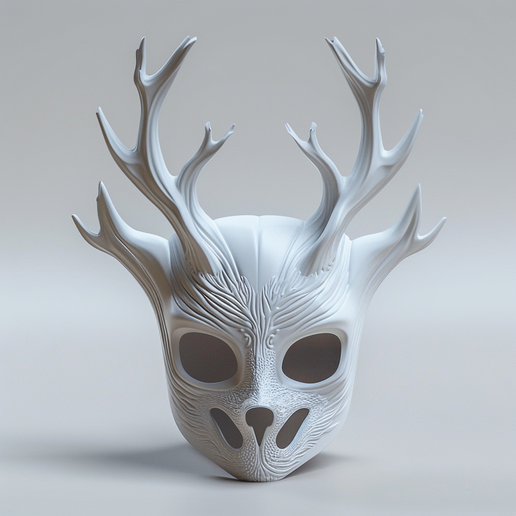 👻 3D mask, printable mask, mask STL, naruto mask, front face only ...