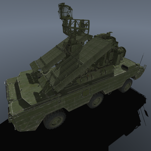 🚁 9A33BM3 "Osa-AKM".・ STL File for 3D printing・Cults