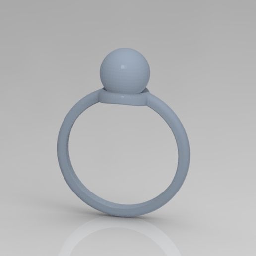 STL file Ring Sphere 💍 ・3D print object to download・Cults