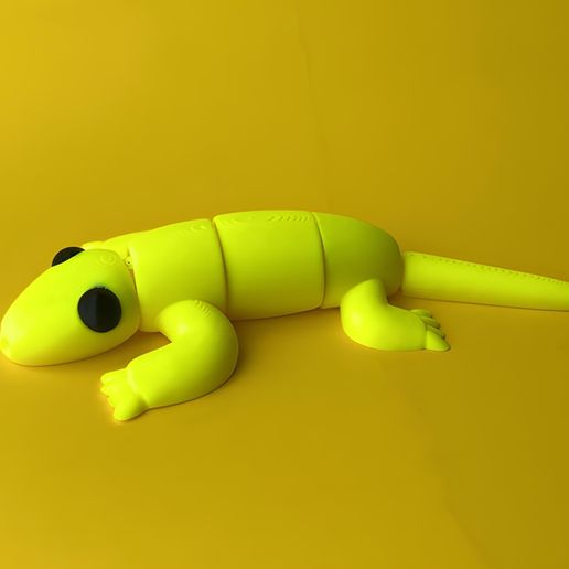 🦎 Articulated Lizard, Cute Flexi Multicolor Print In Place・Free 3D File ...