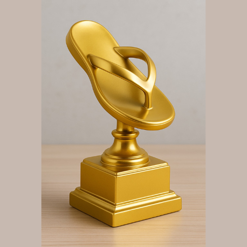 🗿 Trofeo chancla・ STL File for 3D printing・Cults