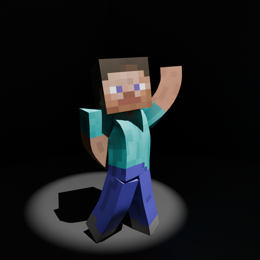 🎬 Steve - Minecraft・Fichier STL pour ・Cults