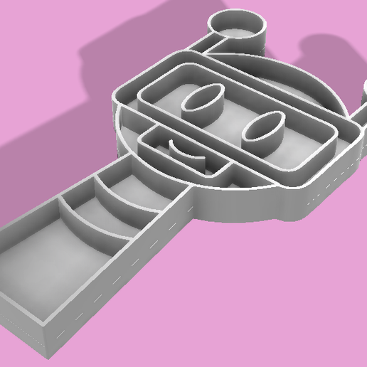 STL file SPRUNKI COOKIE CUTTER FUNBOT 🍪 ・3D print object to download・Cults
