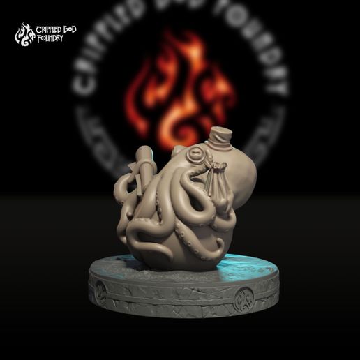 3D file Octopus Familiar 🐙 ・Template to download and 3D print・Cults