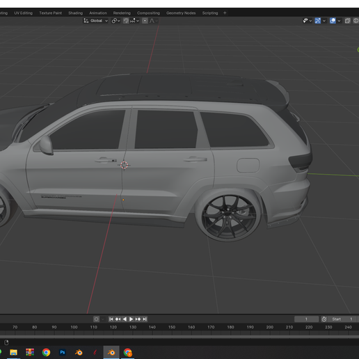 🦅 JEEP TRACK HAWK・ OBJ File for 3D printing・Cults