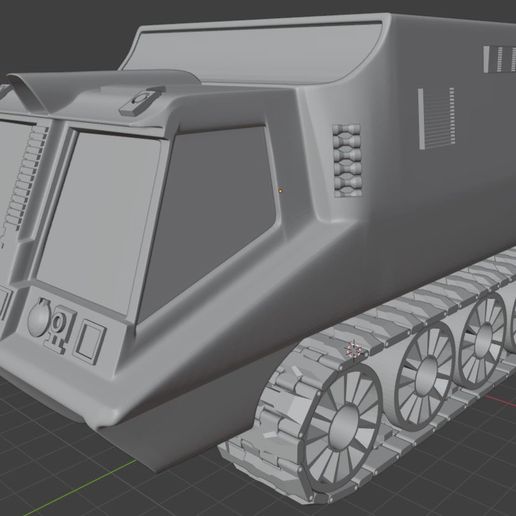 🛸 U.F.O. Shado Mobile command・Free 3D File for 3D printing・Cults