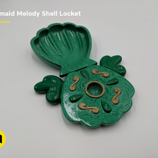 🐚 Shell Mermaid Melody・ STL File for ・Cults