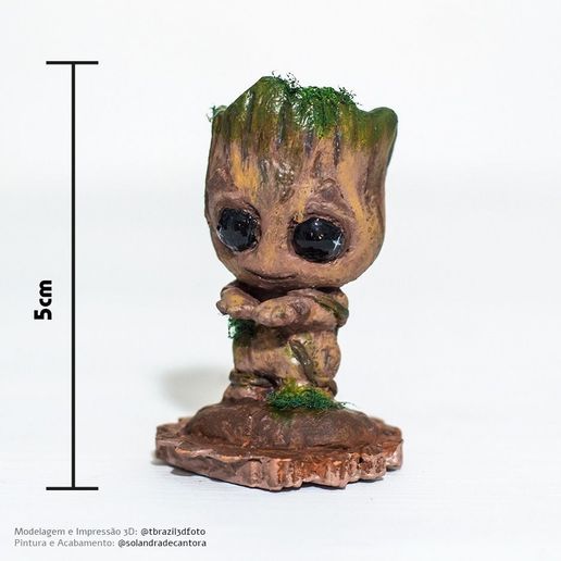 STL file Baby Groot 👶 ・3D printer design to download・Cults