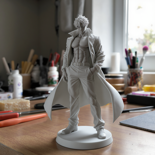 🆓 FREE Cool Anime Male Hero – STL Figure for 3D Printing・Free STL File ...