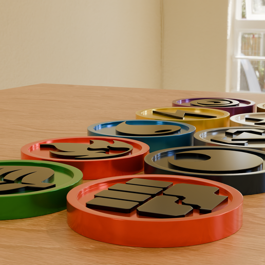 🐉 Pokemon Element Coin - Unique 3D Print Model!・ STL File for 3D ...