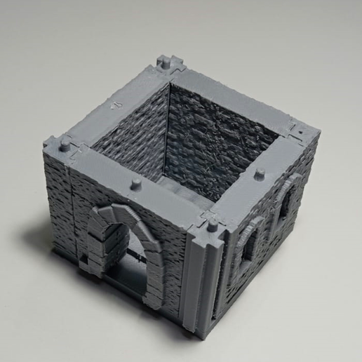 STL file 3D printing Dungeon Architecture for board games and RPG's ...