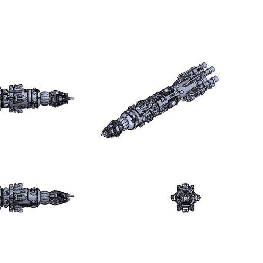 🎲 UPF Heavy Cruiser・Free STL File for 3D printing・Cults