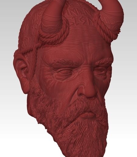 👾 Mimir GOW・ STL File for 3D printing・Cults