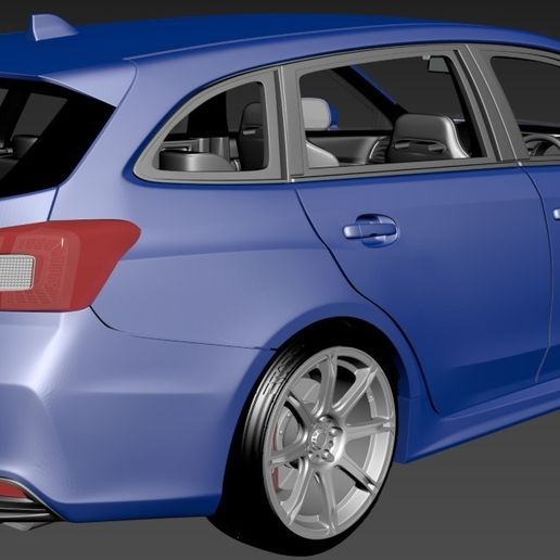 🇯🇵 Subaru Levorg I 2014・ 3D File for 3D printing・Cults