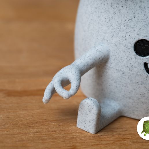 🤲 Gotcha Hands Sitting Pot・Free STL File for 3D printing・Cults