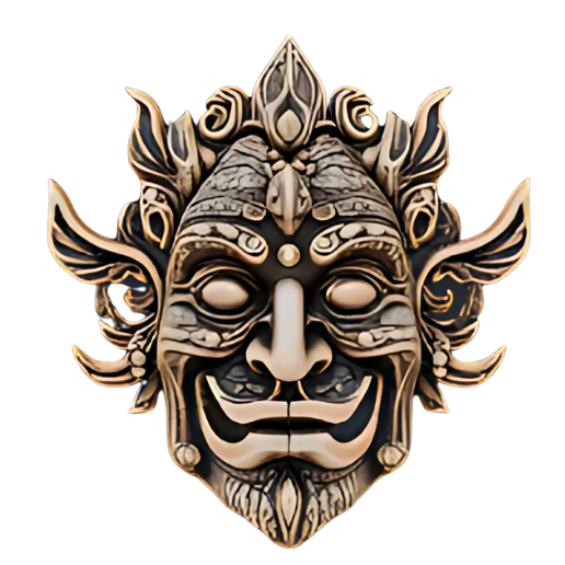 👺 Ornate Tribal Mask Intricate Detailed - STL Printable・Archivo STL ...