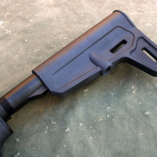 🔫 M4 STOCK | MOD.2・ STL File for 3D printing・Cults