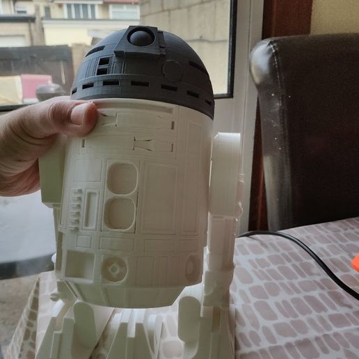 🤖 Screen Accurate R2D2 Alexa Echo Dot 3 Dock・Free 3D File for ・Cults