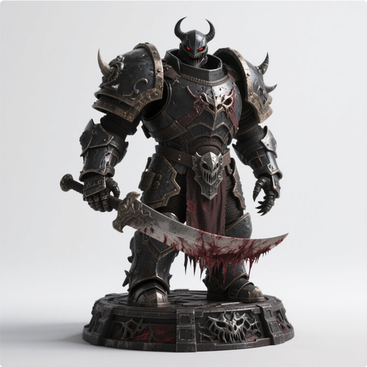 🐉 Demon soldiers, butchers of hell・ STL File for 3D printing・Cults