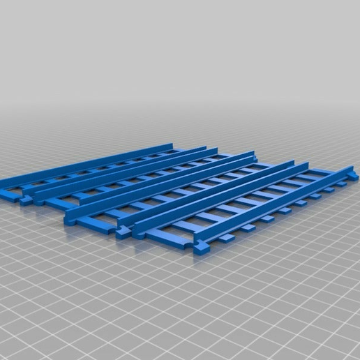 🚆 Train tracks for OS-Railway - fully 3D-printable railway system!・Free ...