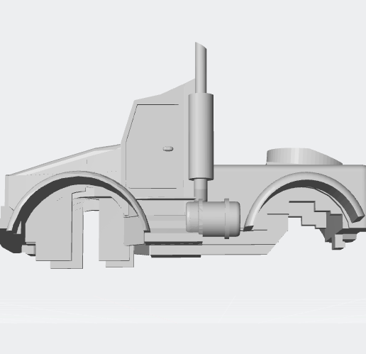 STL file Kenworth-C81 turbo racing 🚚 ・Model to download and 3D print・Cults