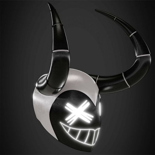 🏨 Hazbin Hotel Angel Exorcist Mask for Cosplay・ STL File for 3D ...