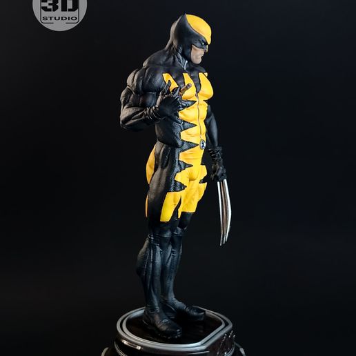 👾 WOLVERINE ALEX ROSS CUSTOM 1/4・ STL File for 3D printing・Cults
