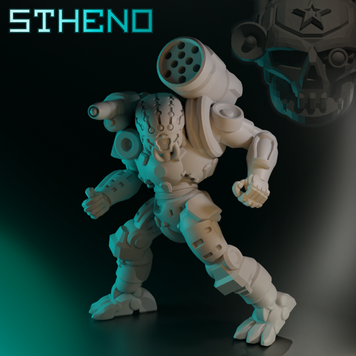 🎲 Stheno American Proto・ STL File for 3D printing・Cults