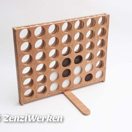 ♟ Connect Four cnc/laser・Free STL File for 3D printing and CNC ...