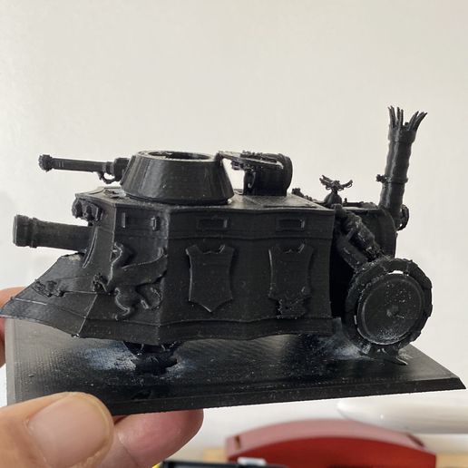 😤 steam tank from the empire of cities・3D Print with the Creality ender ...