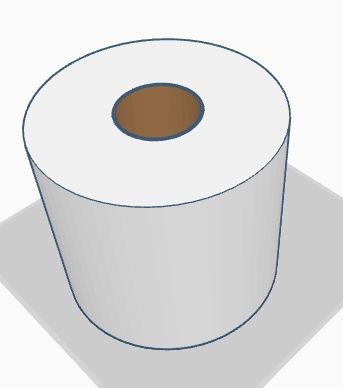 STL file Fake toilet paper prank 🚽 ・3D printing template to download・Cults