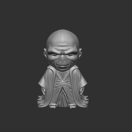 🧙‍♀️ Little lord Voldemort・Free STL File for 3D printing・Cults