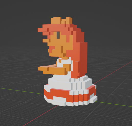 8 bit princess toadstool